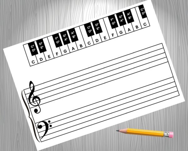 Treble and Bass Clef